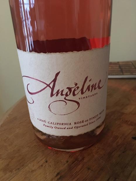 NV Angeline Winery Rosé of Pinot Noir, USA, California - CellarTracker
