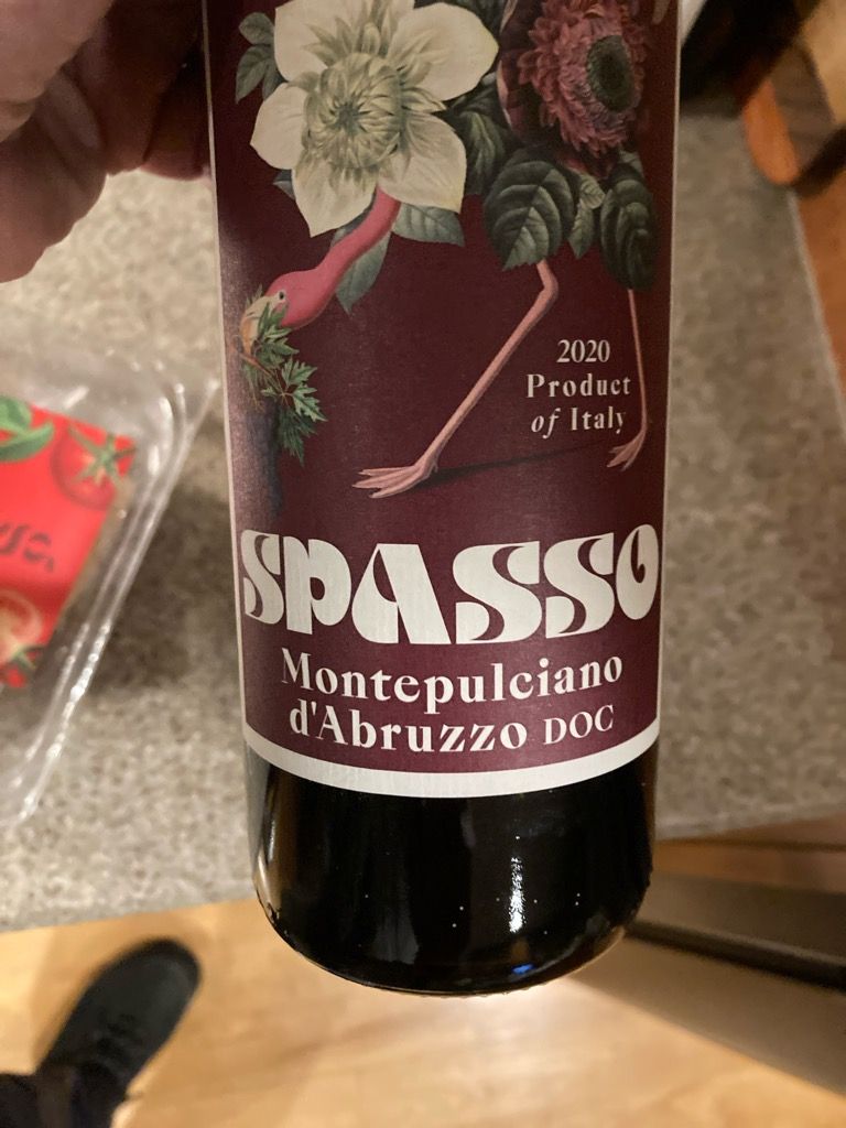 2014 Spasso Montepulciano d'Abruzzo, Italy, Abruzzi, Montepulciano d ...