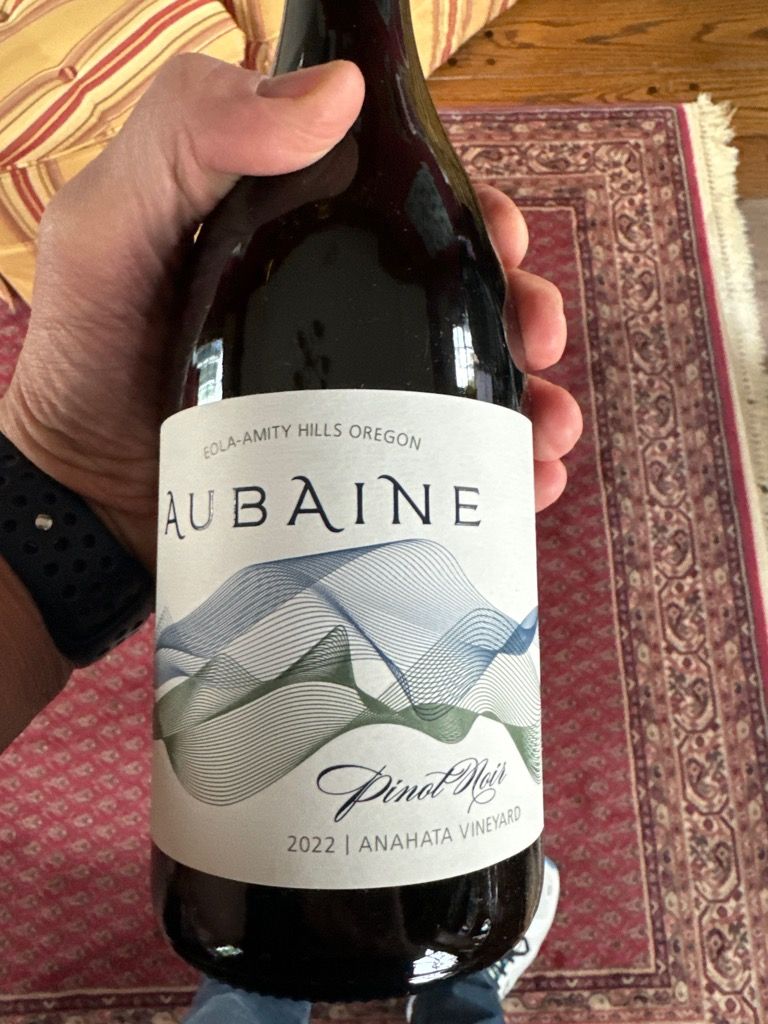 2022 Aubaine Vineyards Pinot Noir Anahata Vineyard, USA, Oregon ...