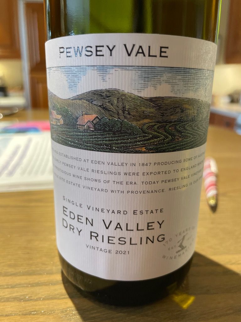 2021 Pewsey Vale Vineyard Riesling Prima, Australia, South Australia ...