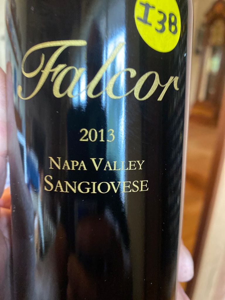2013 Falcor Sangiovese Napa Valley, USA, California, Napa Valley ...