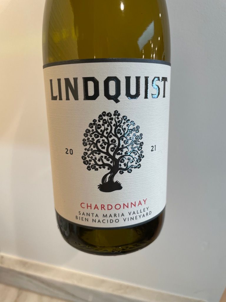 2021 Lindquist Family Wines Chardonnay Bien Nacido, USA, California ...