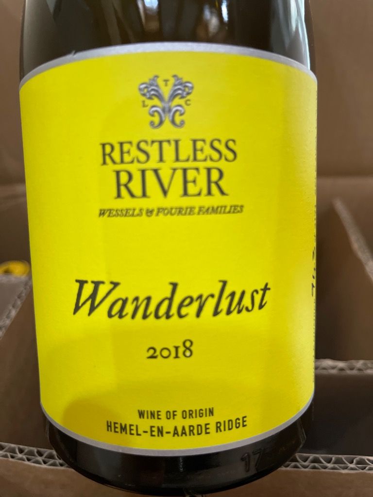2019 Wessels Family Restless River Sauvignon Blanc Wanderlust, South ...