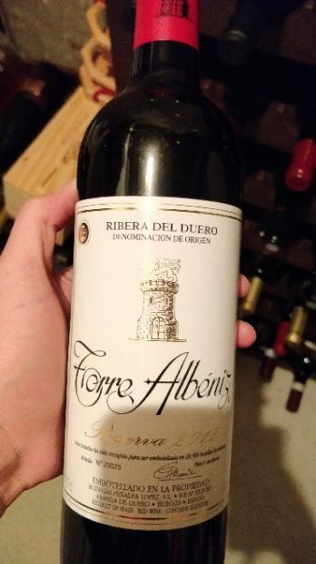 2011 Bodegas Peñalba López Ribera del Duero Torre Albéniz Reserva ...
