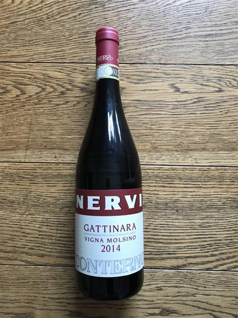 1973 Nervi-Conterno Gattinara Vigna Molsino, Italy, Piedmont, Northern ...