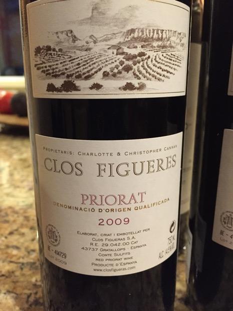 2009 Clos Figueras Priorat Clos Figueres, Spain, Catalunya, Priorat ...