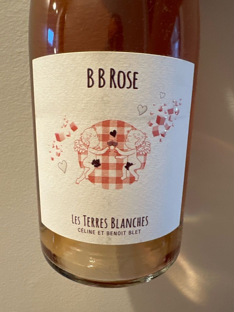 2023 Céline et Benoit Blet Vin de France Les Terres Blanches BB Rose ...