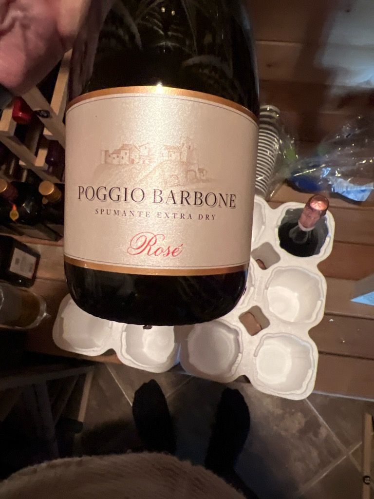 2024 Poggio Barbone Vino Spumante Extra Dry Rosé, Italy, Tuscany, Vino ...