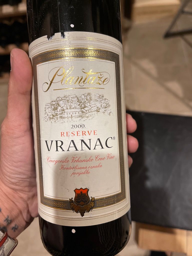 2000 Plantaže Vranac Reserve, Montenegro, Podgorica, Lake Skadar Valley ...