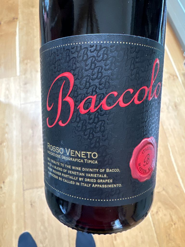 2022 Baccolo Rosso Veneto IGT, Italy, Veneto, Veneto IGT - CellarTracker