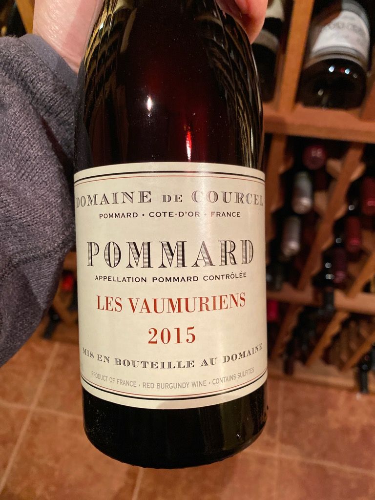 2020 Domaine de Courcel Pommard Les Vaumuriens, France, Burgundy, Côte ...