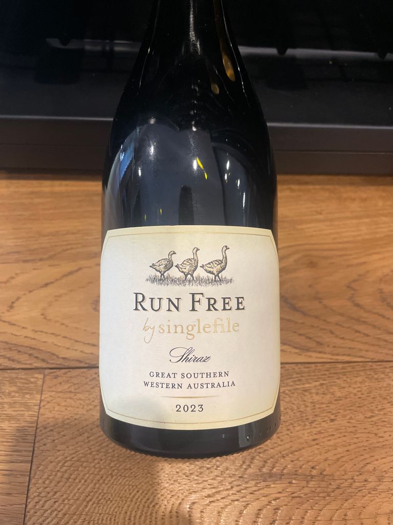 2023 Singlefile Estate Shiraz Run Free, Australia, Western Australia ...