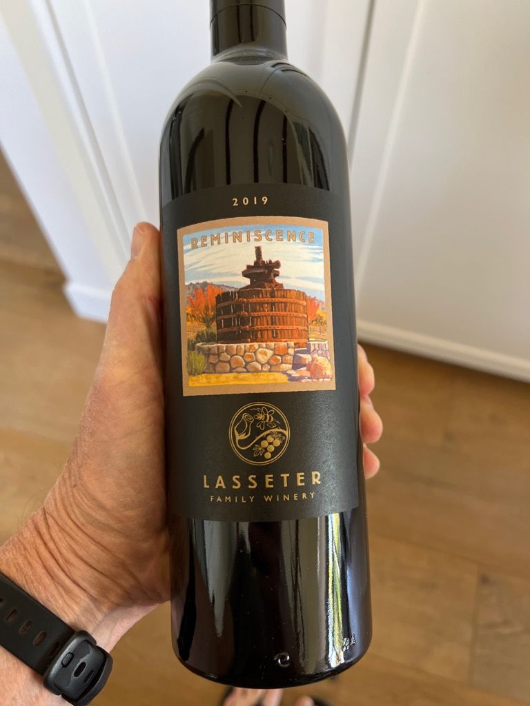 2019 Lasseter Family Winery Reminiscence, USA, California, Sonoma ...