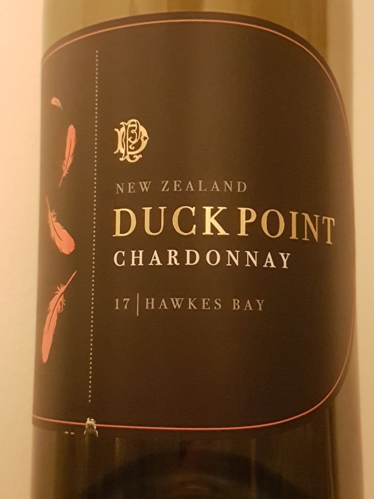 2019 Duck Point Chardonnay, New Zealand, North Island, Hawke's Bay ...