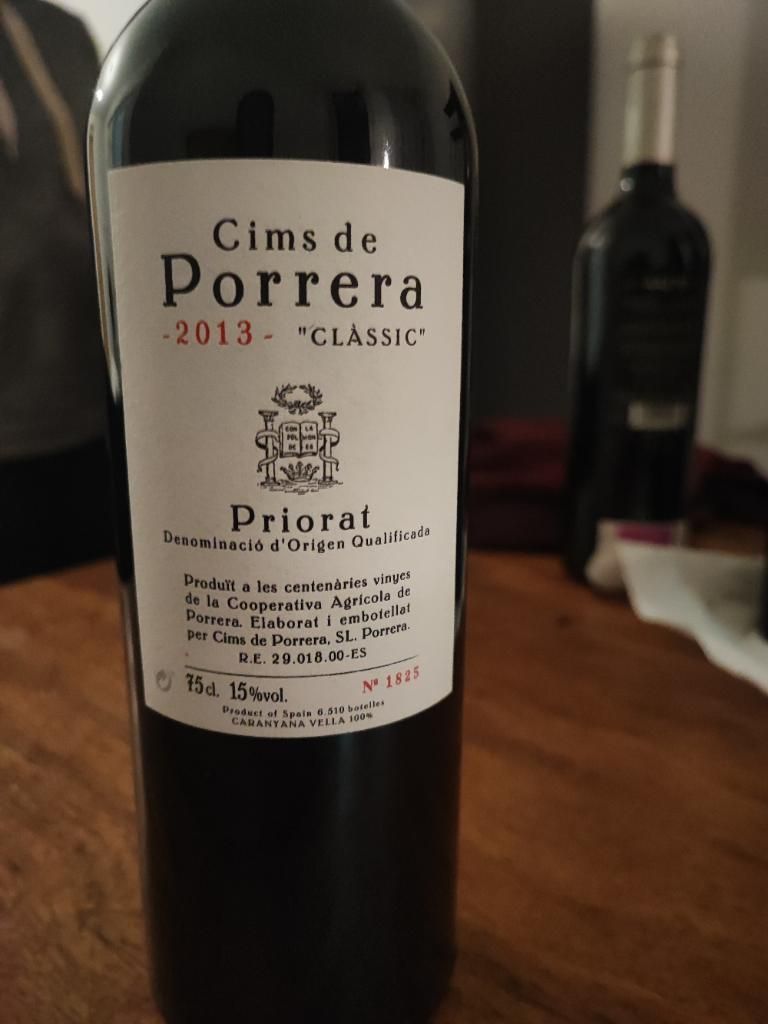 2013 Cims de Porrera Priorat Classic, Spain, Catalunya, Priorat ...