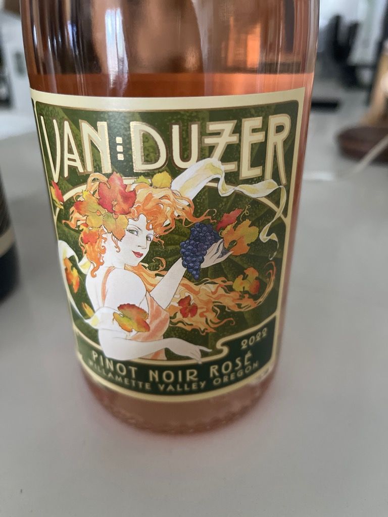 2022 Van Duzer Estate Pinot Noir Rose, USA, Oregon, Willamette Valley ...