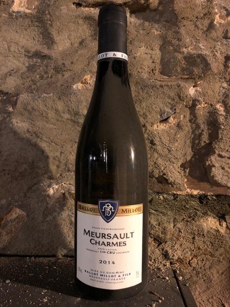 2014 Ballot-Millot & Fils Meursault 1er Cru Charmes, France, Burgundy ...
