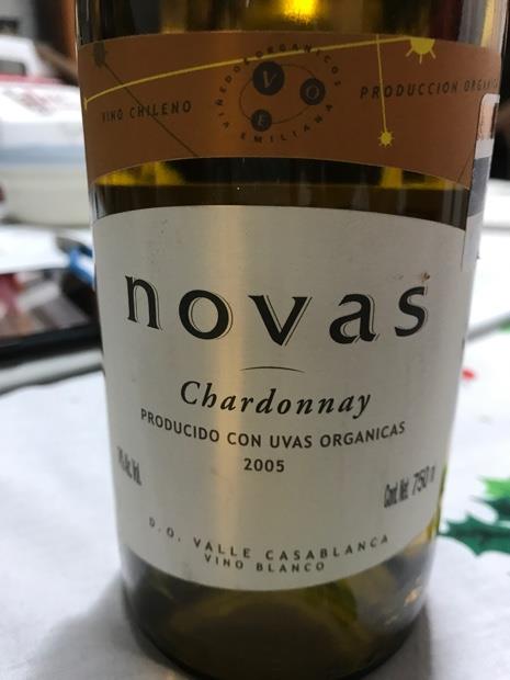 2005 Emiliana Chardonnay Novas, Chile, Casablanca Valley - CellarTracker