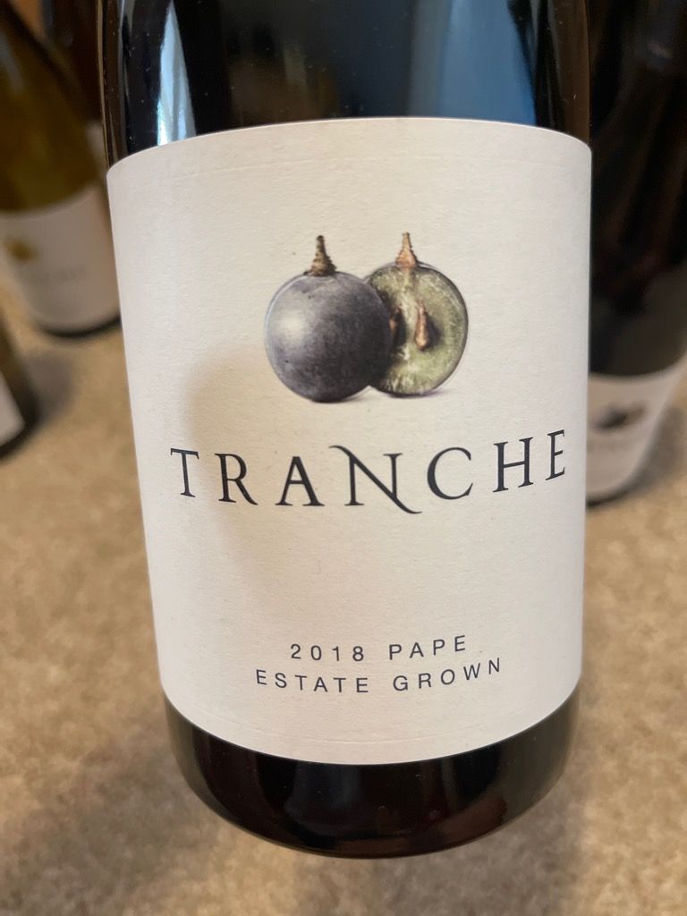 2018 Tranche Cellars Pape, USA, Washington, Columbia Valley - CellarTracker