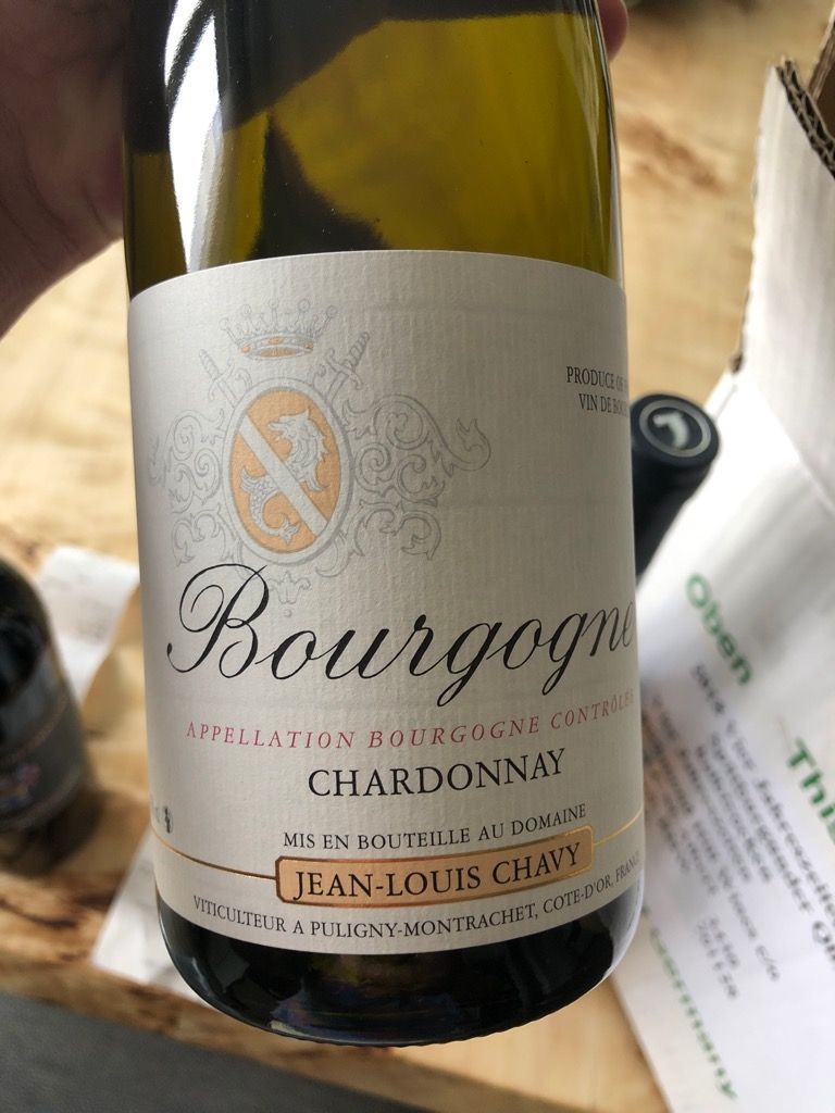 2019 Jean-Louis Chavy Bourgogne Blanc, France, Burgundy, Bourgogne ...