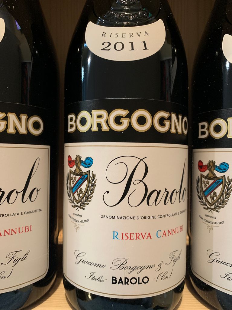 2011 Giacomo Borgogno & Figli Barolo Riserva Cannubi, Italy, Piedmont ...