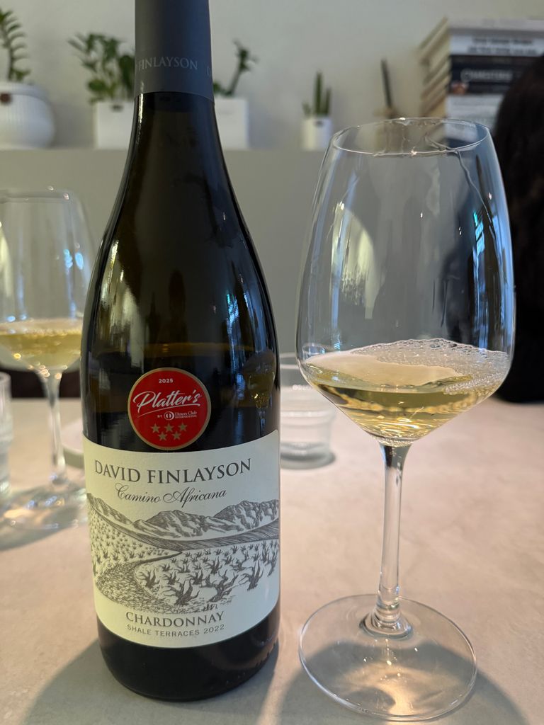 2023 David Finlayson Chardonnay Camino Africana, South Africa, Coastal ...