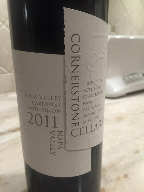 2011 Cornerstone Cellars Cabernet Sauvignon Cornerstone Vineyard, USA ...