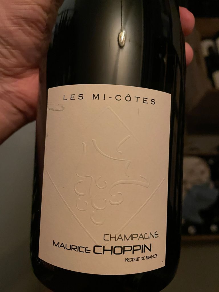 2016 Maurice Choppin Champagne Les Mi-Côtes Extra Brut, France ...