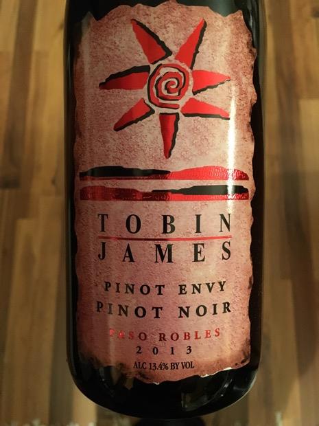 2013 Tobin James Pinot Noir Pinot Envy Paso Robles, USA, California ...