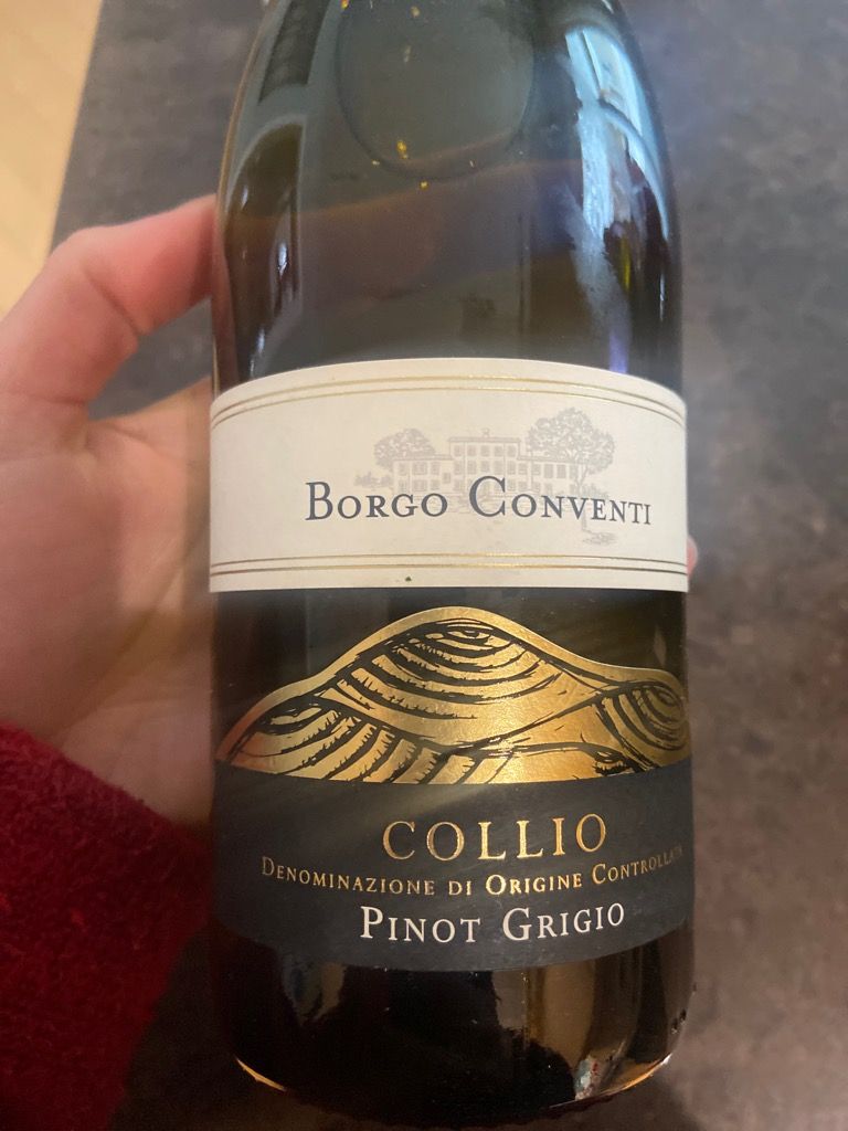 2020 Azienda Agricola Borgo Conventi Collio Pinot Grigio, Italy, Friuli ...