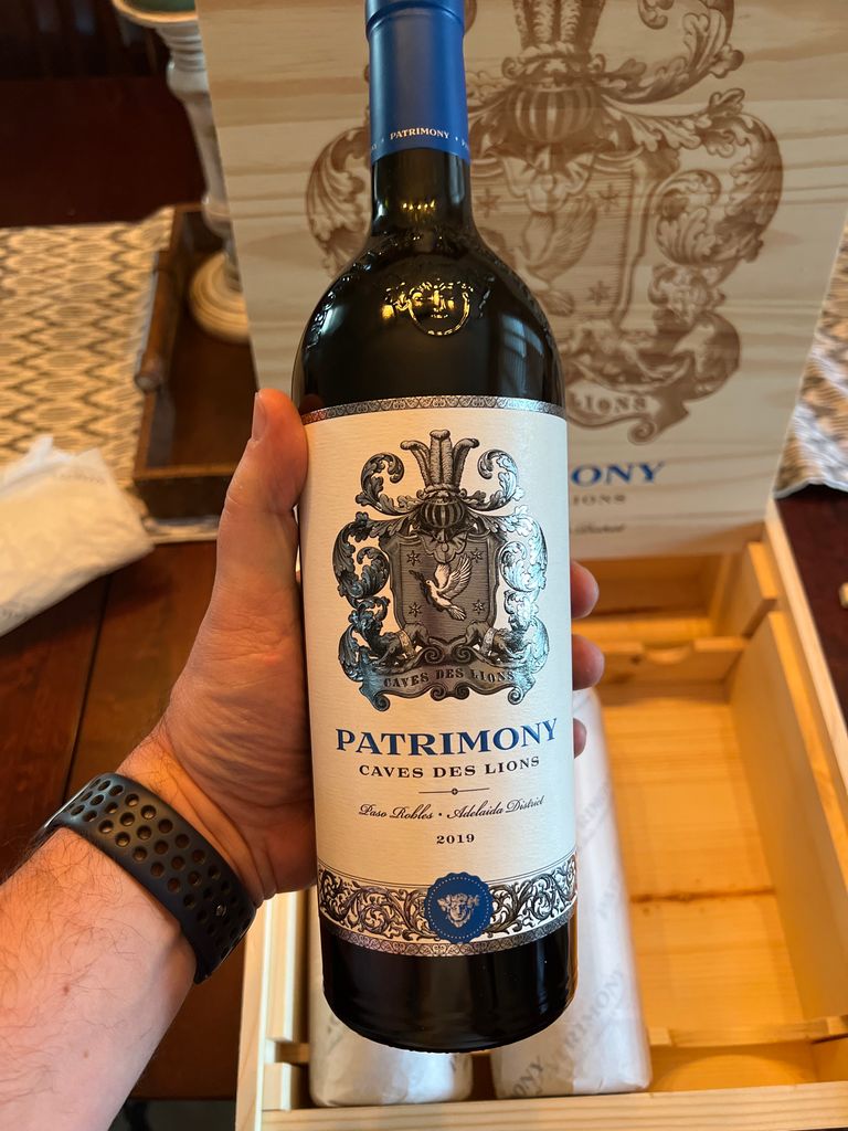2019 Daou Vineyards Patrimony Caves des Lions, USA, California, Central ...