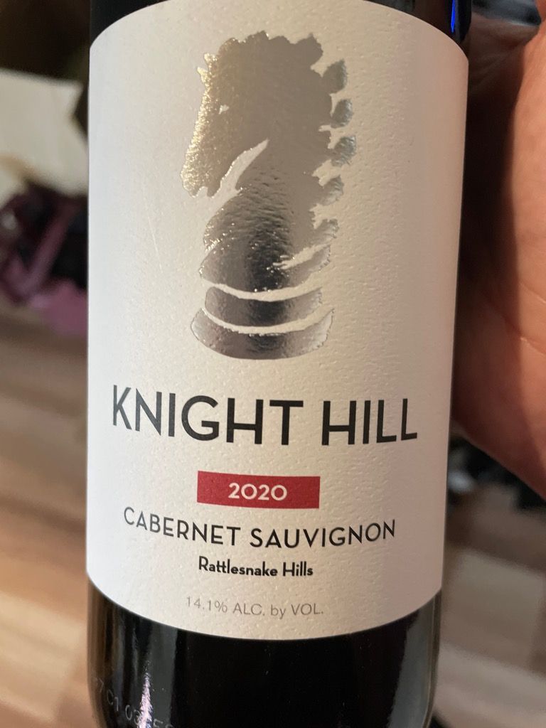2020 Knight Hill Cabernet Sauvignon Chapman Vineyard, USA, Washington ...