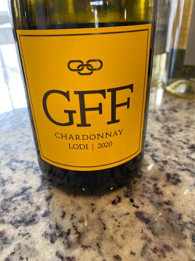 2020 GFF Chardonnay Kapiniaris, USA, California, Central Valley, Lodi ...