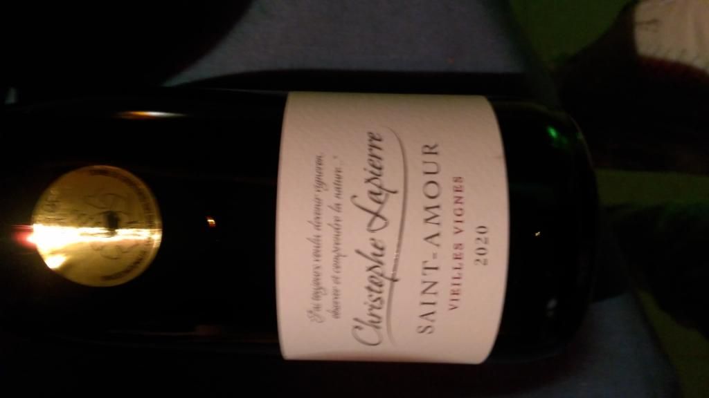 2020 Christophe Lapierre Saint-Amour Coeur de Roche, France, Burgundy ...