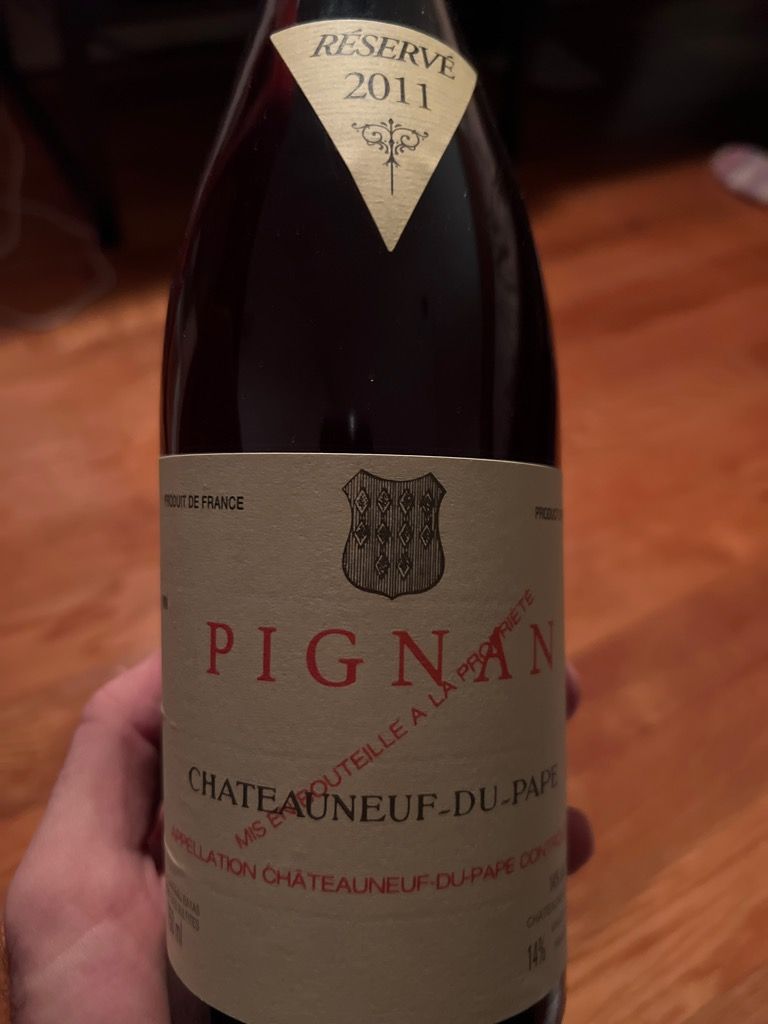 2011 Château Rayas Châteauneuf-du-Pape Pignan Reserve, France, Rhône, Southern Rhône ...