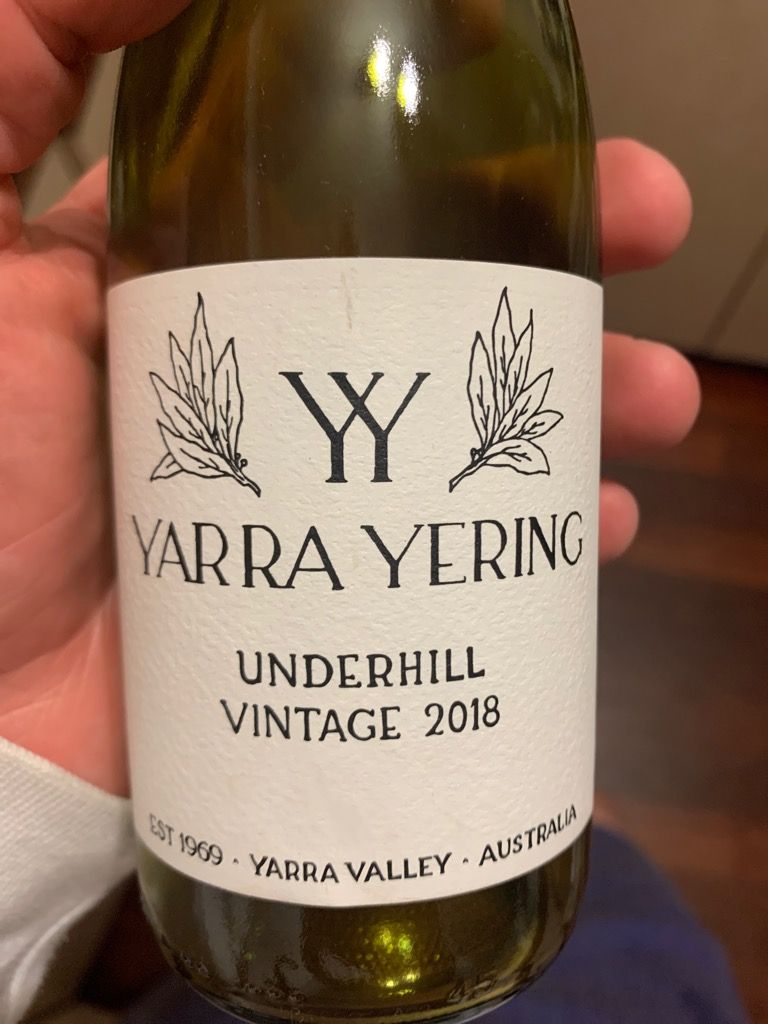 2018 Yarra Yering Shiraz Underhill, Australia, Victoria, Port Phillip ...