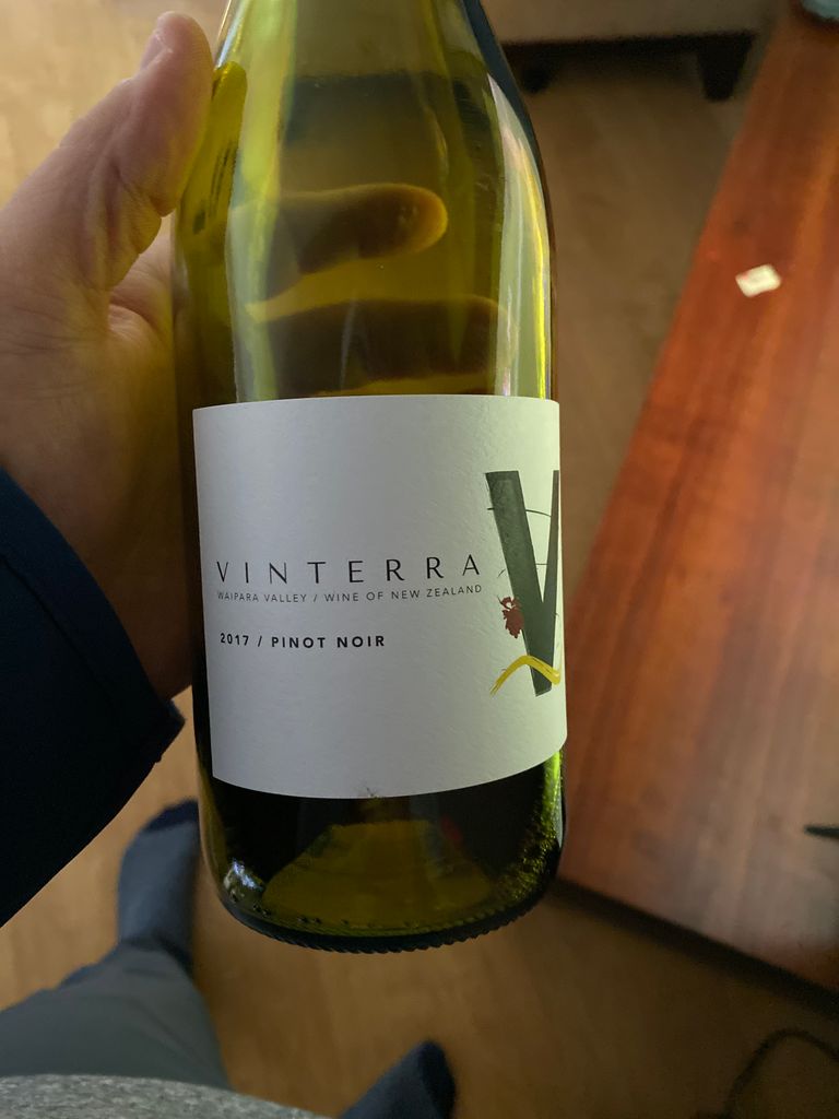 2017 Vinterra Pinot Noir, New Zealand, South Island - CellarTracker
