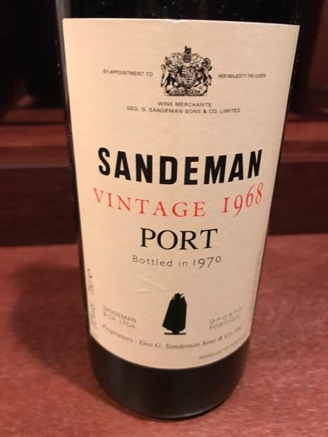 1968 Sandeman Porto Late Bottled Vintage, Portugal, Douro, Porto ...