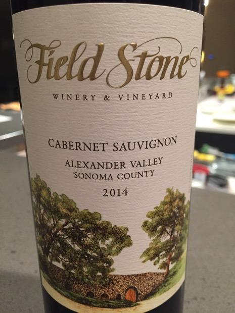 2014 Field Stone Cabernet Sauvignon Alexander Valley, USA, California ...