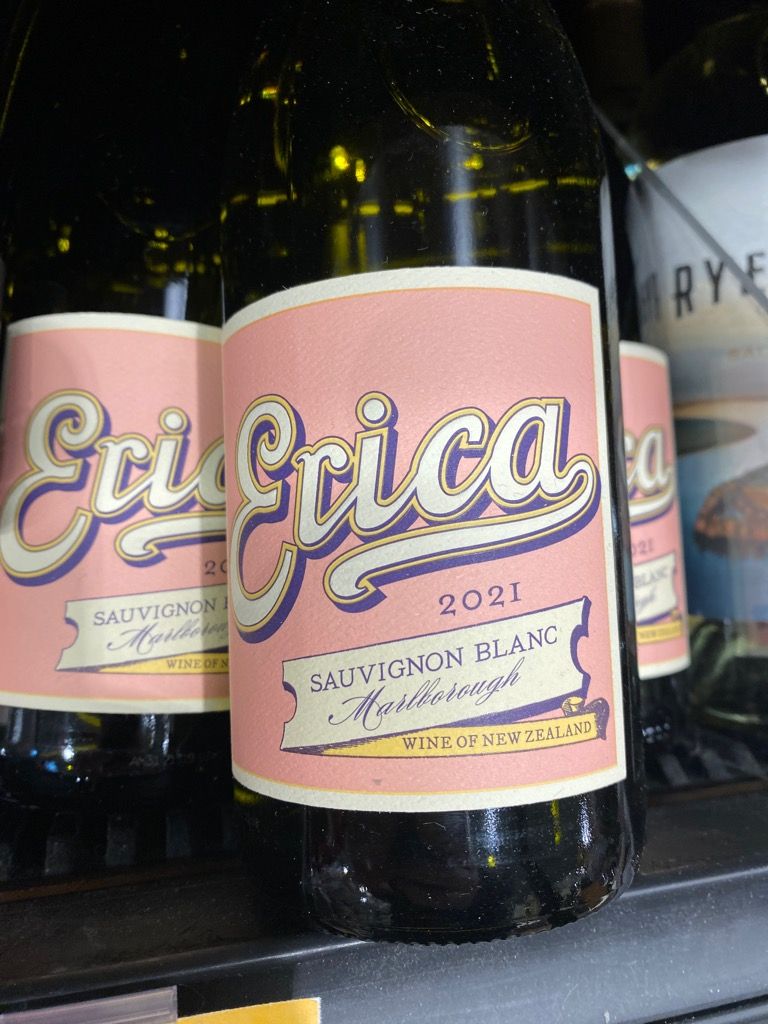 2021 ERICA CRAWFORD Sauvignon Blanc, New Zealand, South Island ...