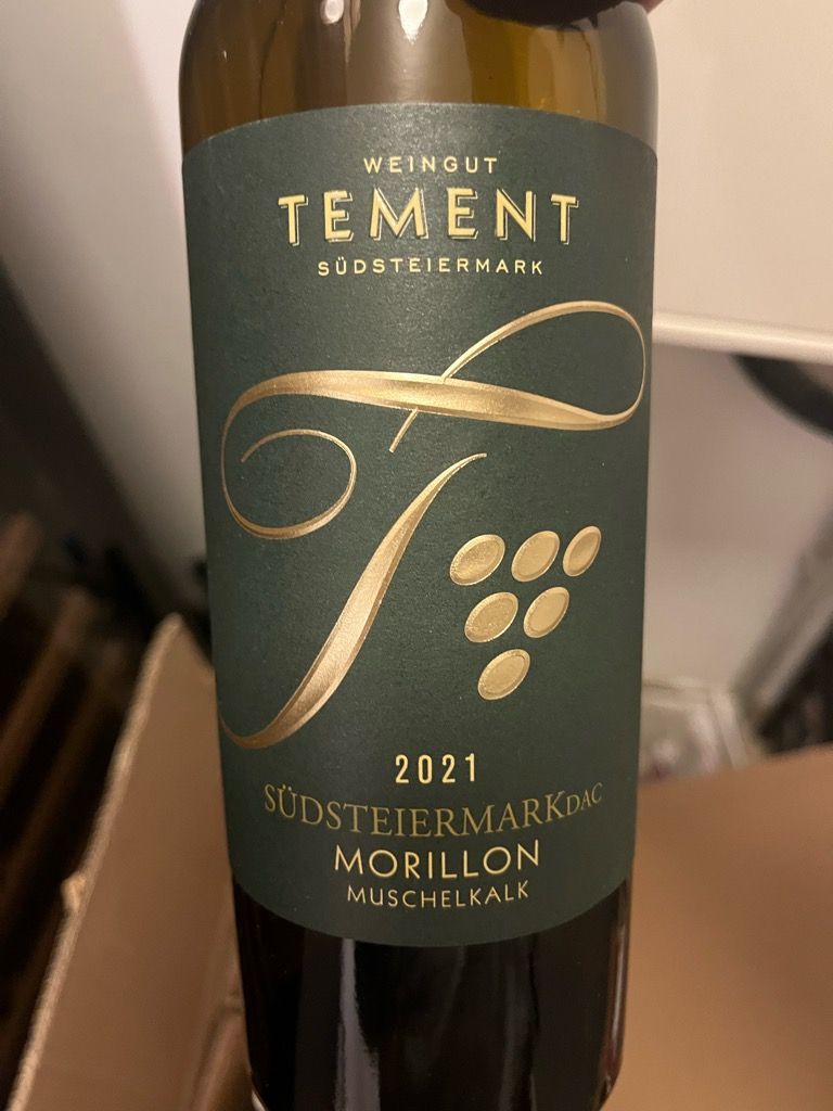 2021 Tement Morillon Vom Muschelkalk, Austria, Styria, Südsteiermark ...