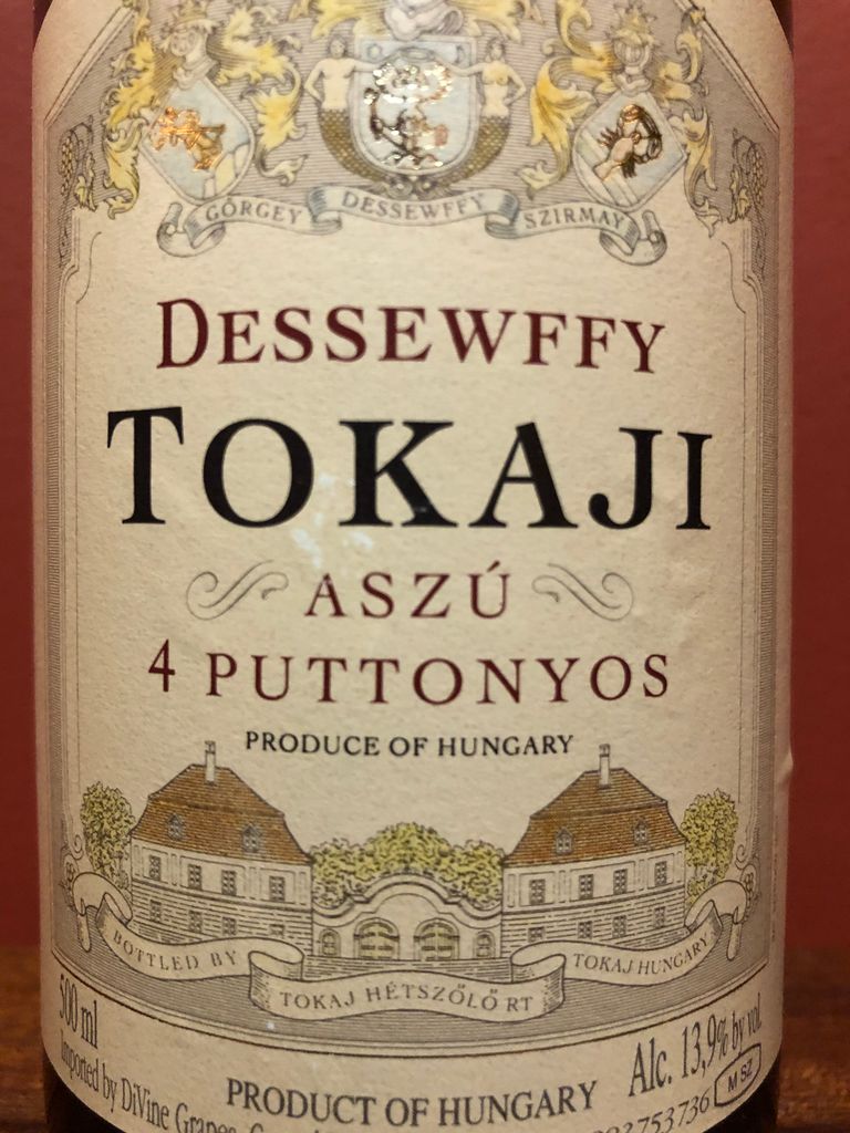 1988 Tokaj Hétszőlő Tokaji Aszú 4 Puttonyos, Hungary, Tokaji ...
