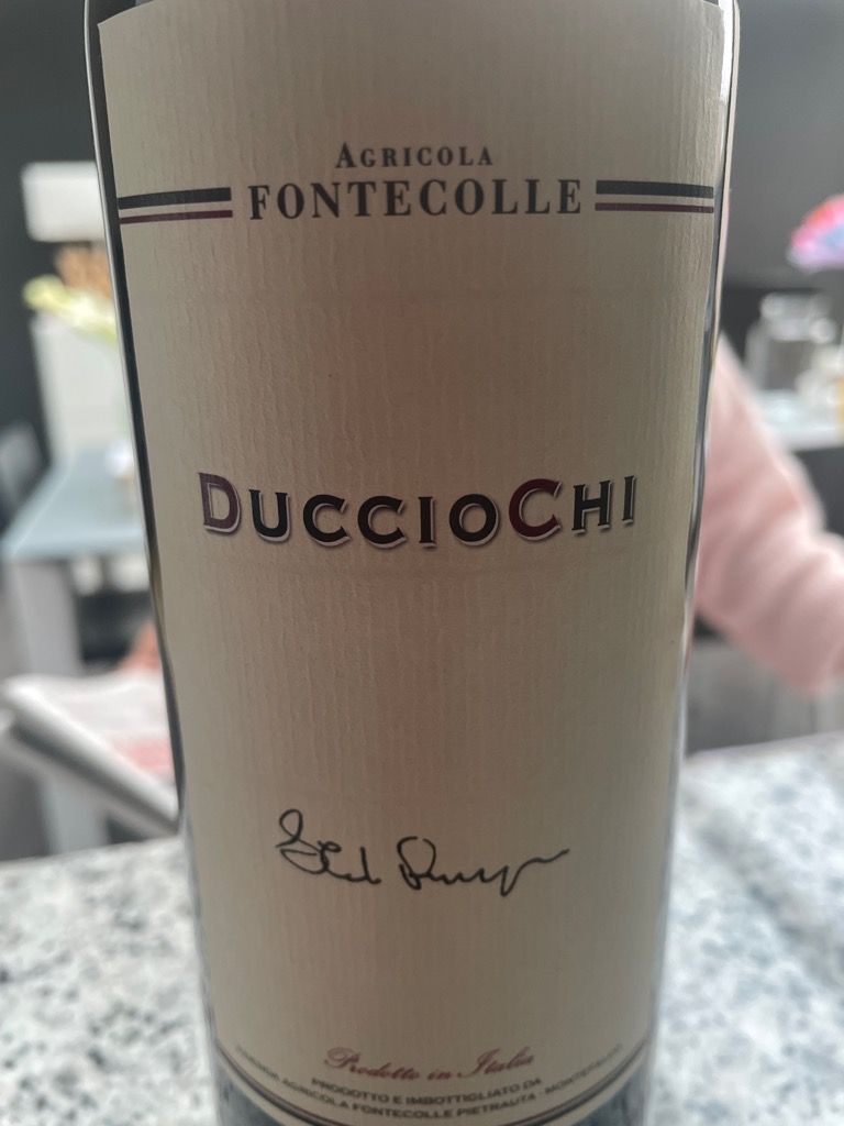 2019 Fontecolle Montefalco Sagrantino Ducciochi, Italy, Umbria ...