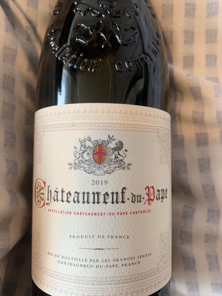 2019 Auguste Bessac Châteauneuf-du-Pape, France, Rhône, Southern Rhône ...