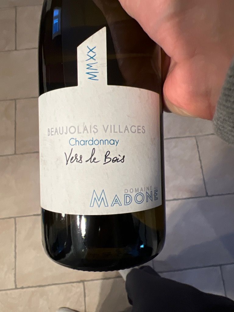 2020 Domaine de la Madone Beaujolais-Villages Vers le Bois, France ...