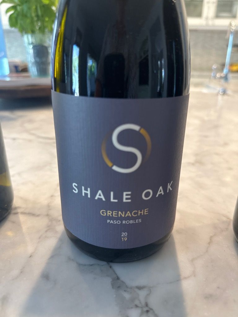 2019 Shale Oak Winery Grenache, USA, California, Central Coast, Paso ...