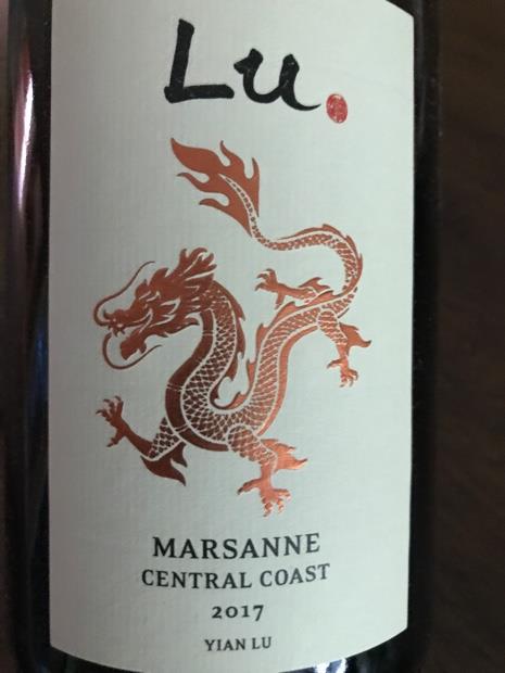 2017 Yian Lu Marsanne, USA, California, Central Coast - CellarTracker