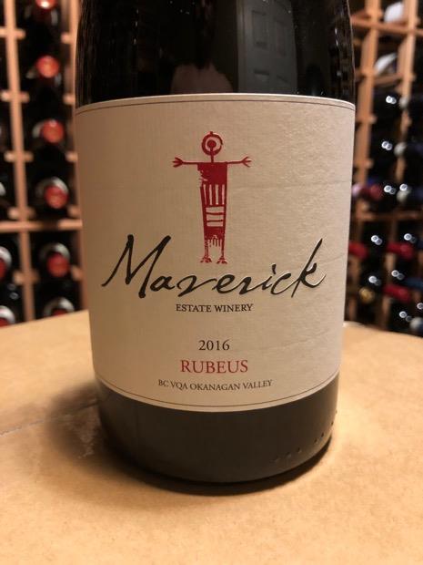 2016 Maverick Estate Winery Rubeus, Canada, British Columbia, Okanagan ...