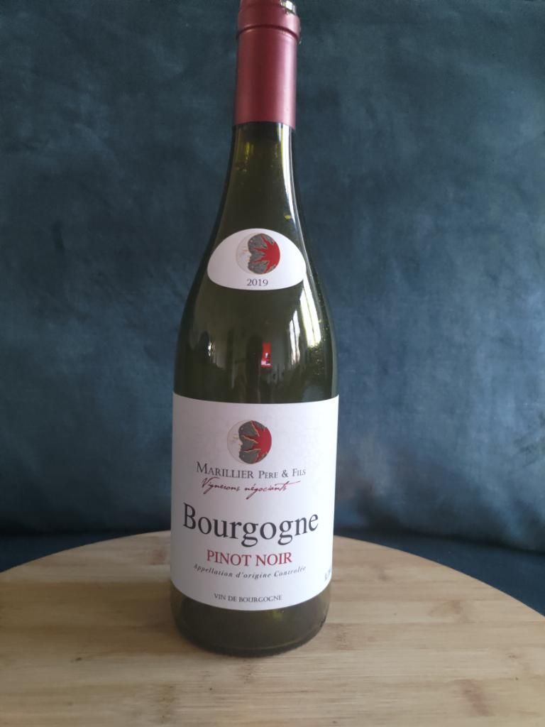 2020 Domaine Marillier Père et Fils Pinot Noir Bourgogne, France ...