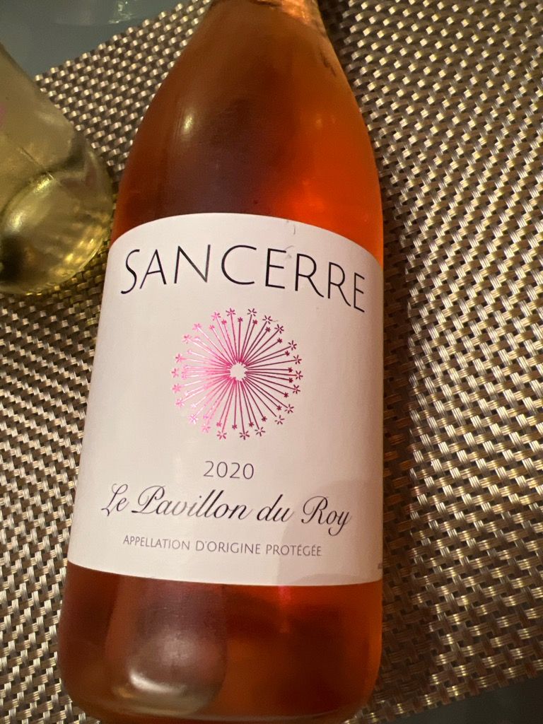 2020 Vignobles Verdier Sancerre Le Pavillon du Roy Rosé, France, Loire ...